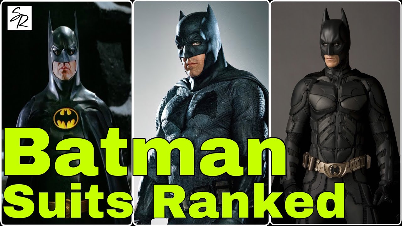 Every Live-action Batsuit Ranked From Worst to Best - YouTube