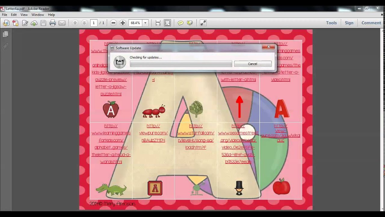 Computer Center Sheets ABCs - YouTube