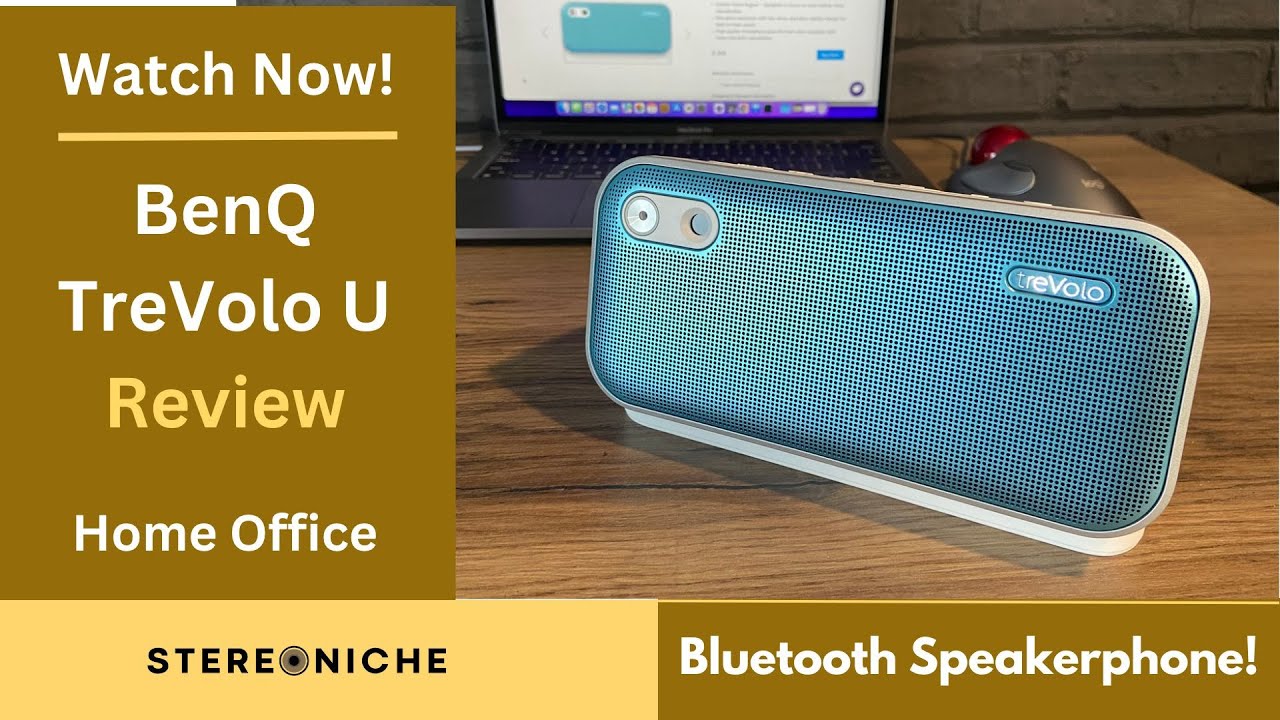 BenQ TreVolo U Bluetooth Home Office Speakerphone Review - YouTube