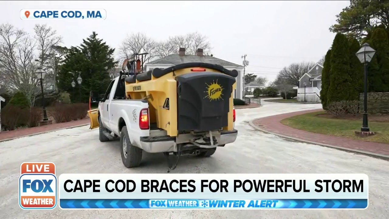 Cape Cod In Impact Zone Of Nor’easter, Readies For Feet Of Snow - YouTube