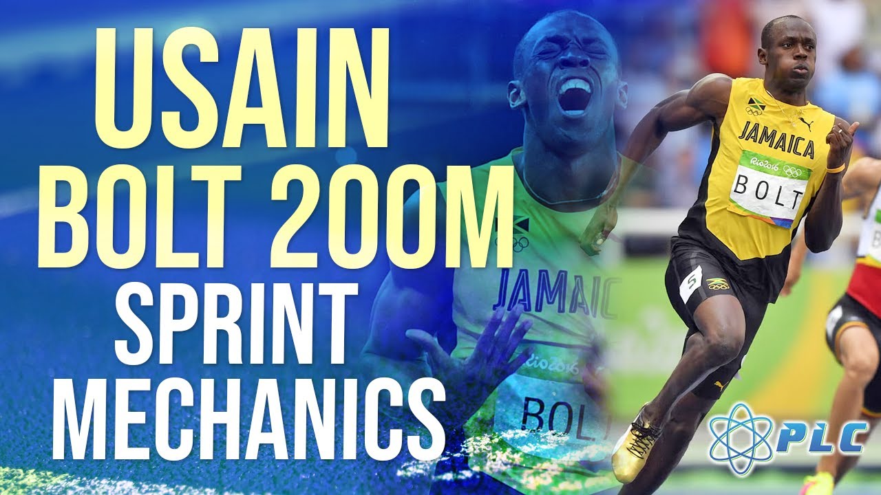 Usain Bolt 200M Sprint Breakdown | How to Get Faster - YouTube