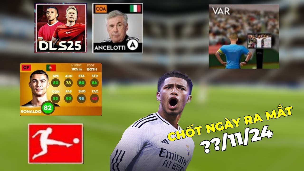 DLS24 | DLS25 ĐÃ CẬP NHẬT ?? | UPDATE DLS25 | DREAM LEAGUE SOCCER 2025 ...