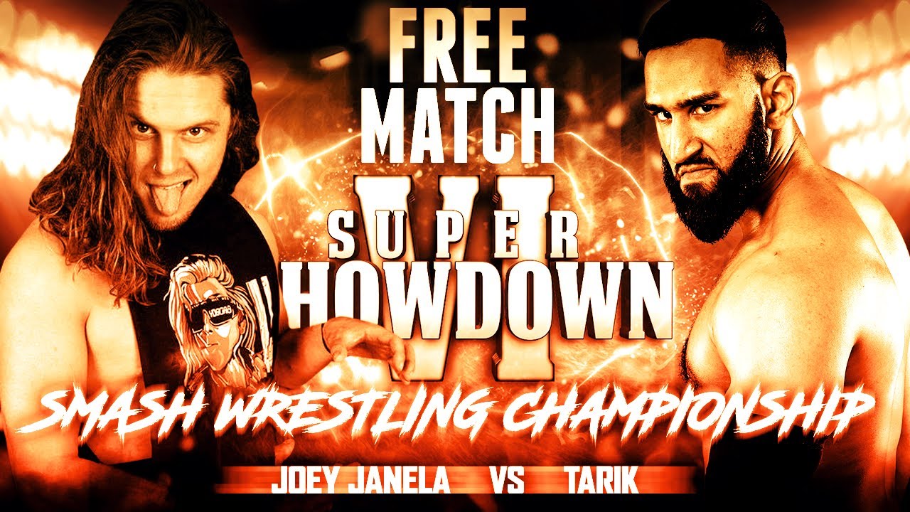 [FREE MATCH] - Joey Janela vs Tarik - Smash Wrestling World ...