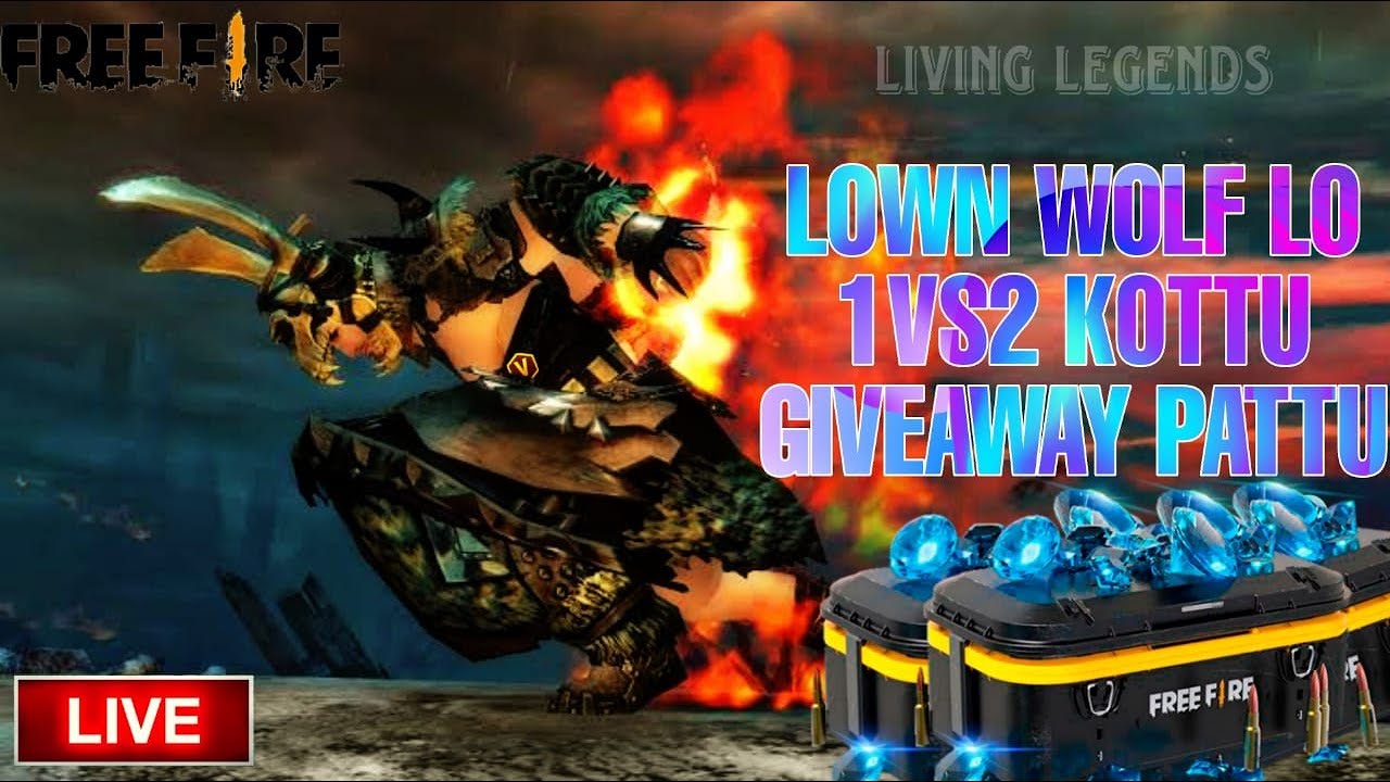 LONE WOLF LO 1 VS 2 KOTTU 0/5 ROUNDS REDEEM CODE GIVEAWAY PATTU 💕 🫂 BR ...