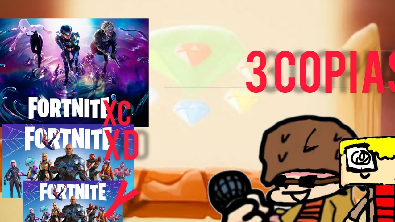 3 copias de forthite xd - YouTube