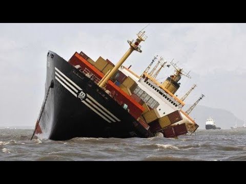 sinking ship caught on camera || ship sinking || sinking ship - YouTube