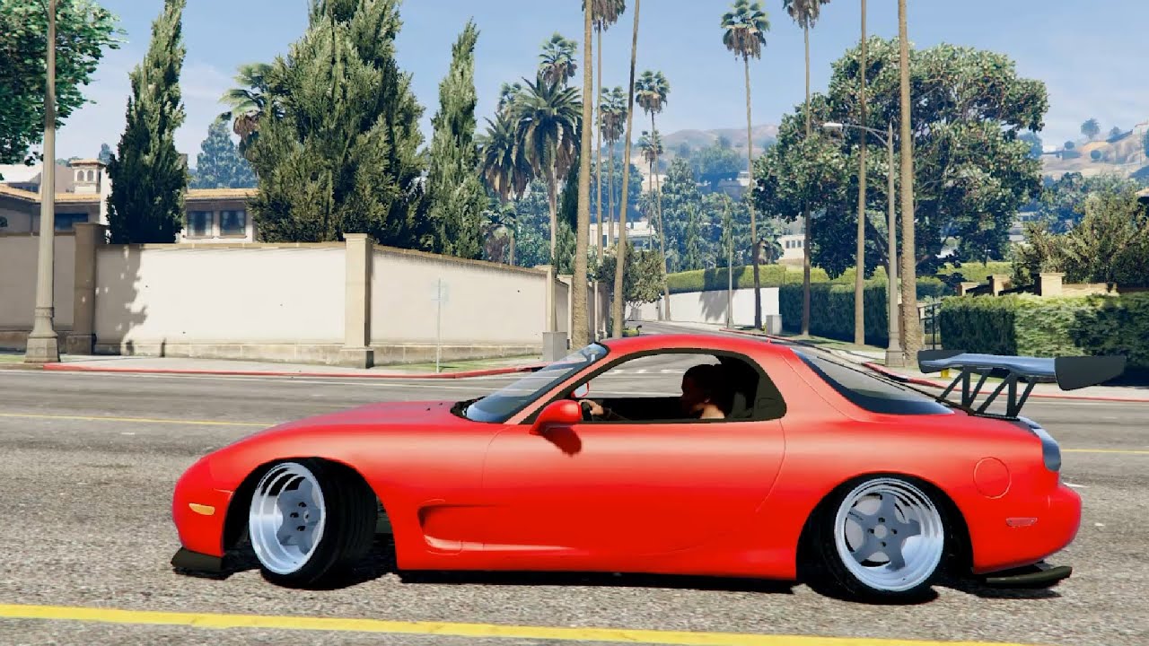 Mazda RX7 FD3S Stanced Cambered 1.1 - GTA V | +10k EnRoMovies _REVIEW ...