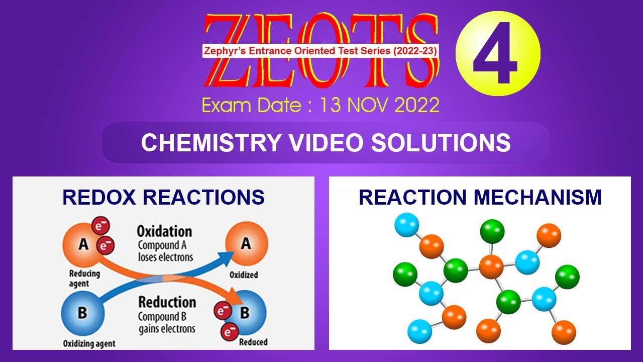 ZEOTS-4 | NEET MODEL | CHEMISTRY DISCUSSION | DATE OF EXAM: 13 NOVEMBER ...