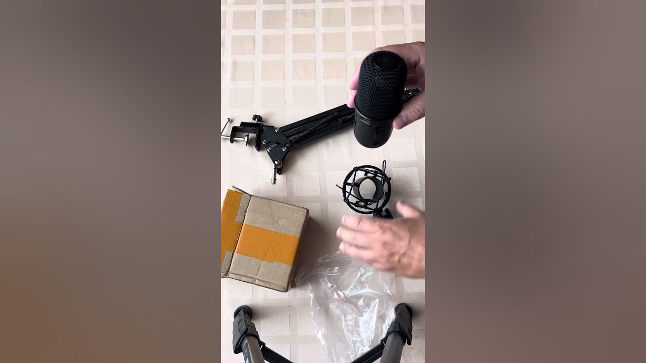 Паук для микрофона с AliExpress - YouTube