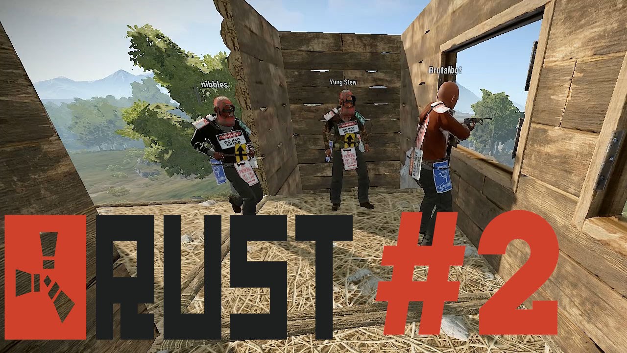 Donald play's Rust: Making Friends - YouTube