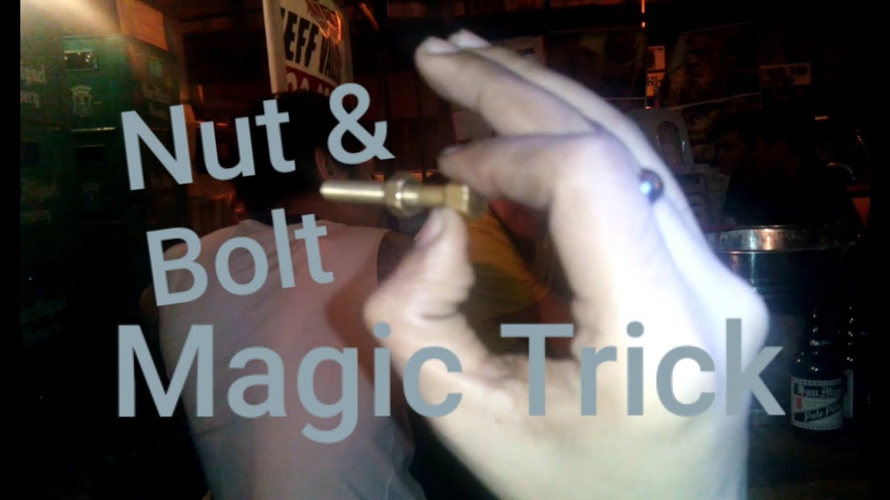MAGIC TRICK | NUT AND BOLT | STREET MAGIC - YouTube