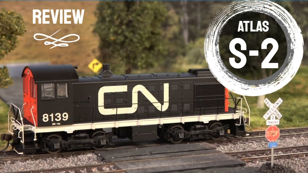Atlas HO Scale S-2 Switcher Locomotive! ESU LOKSound Equipped DCC/DC in ...