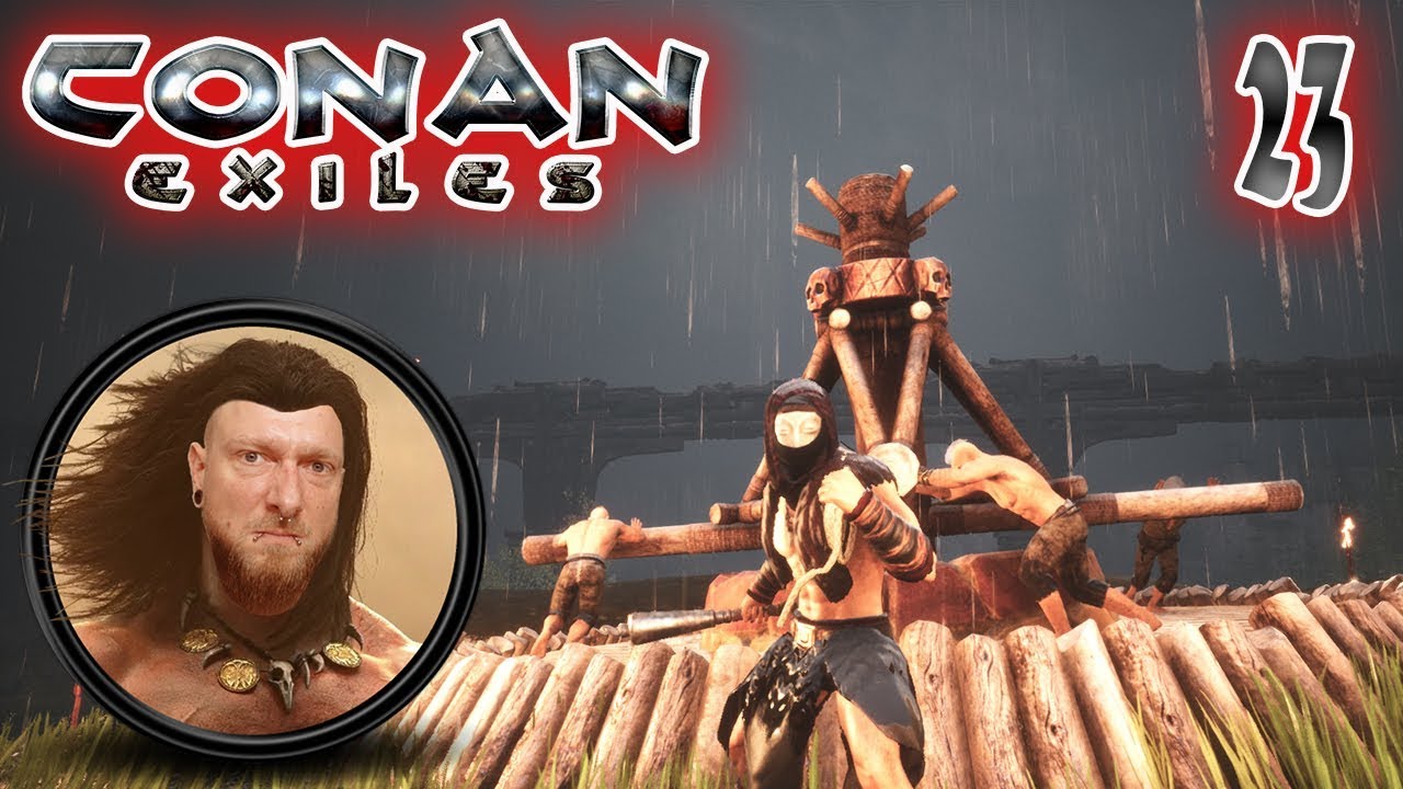 CONAN EXILES #23 🦴 Schmerzen und Sklaven! 🦴 Let's Play/Gameplay deutsch ...