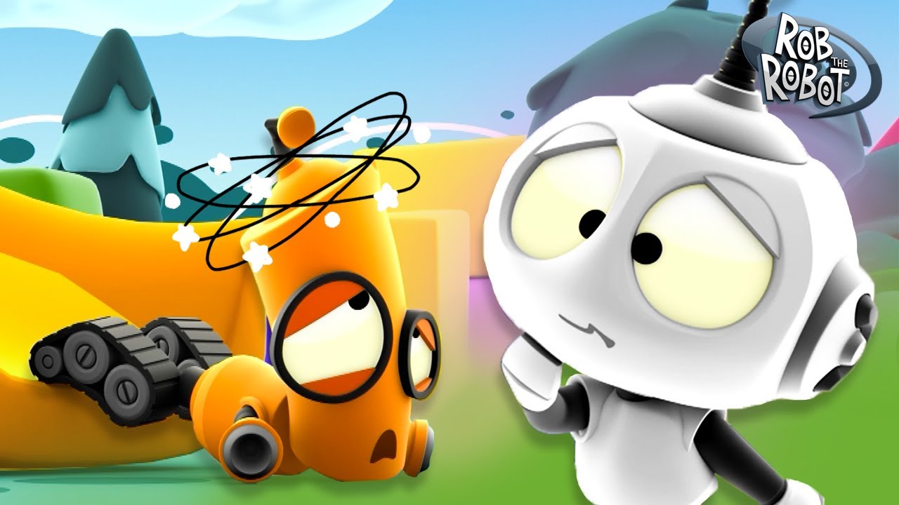 Too Much Fun! | Rob The Robot | Preschool Learning - YouTube