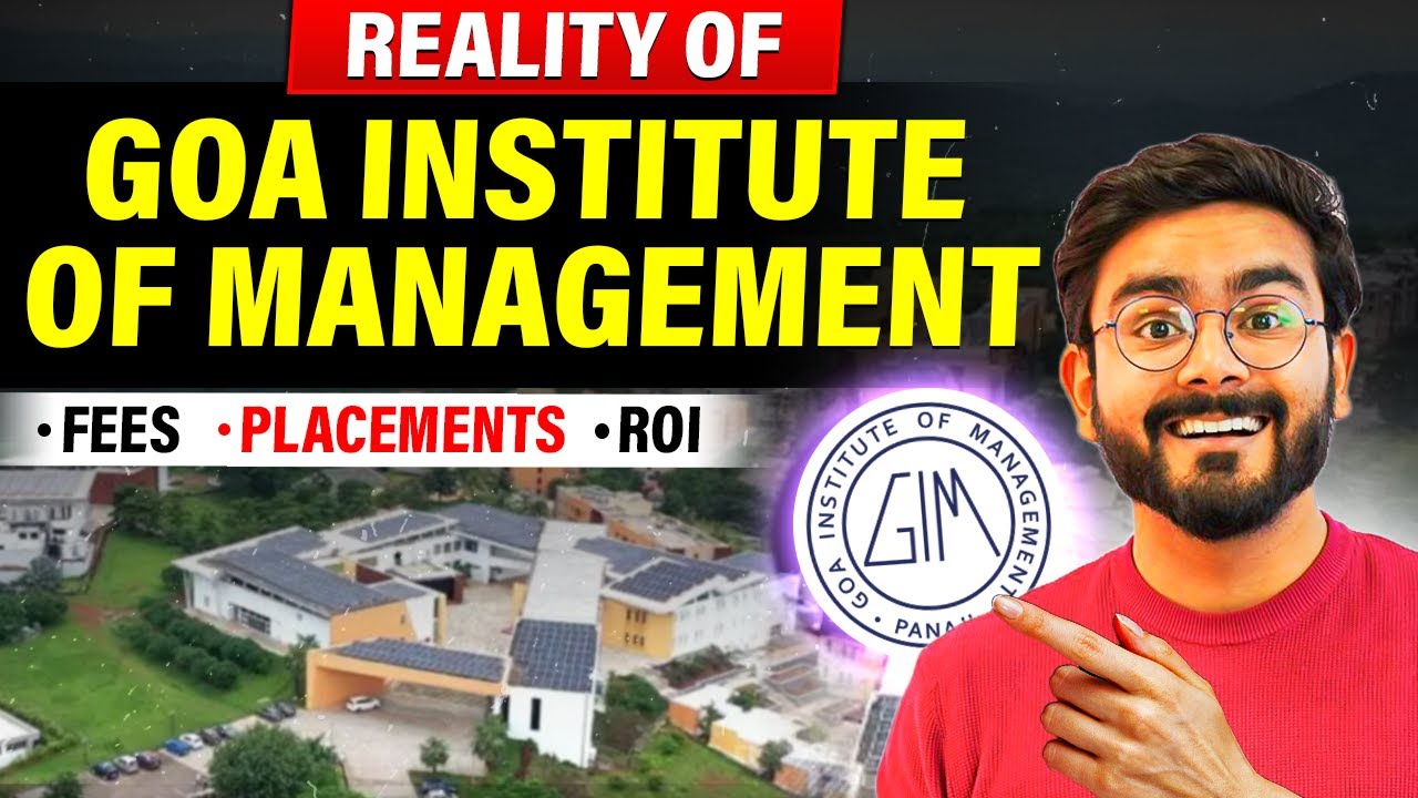 Goa Institute of Management PLACEMENT Reality - YouTube