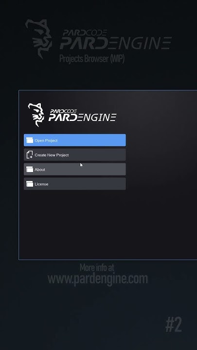 Pard Engine | Creating the Projects Browser | Devlog #2 - YouTube