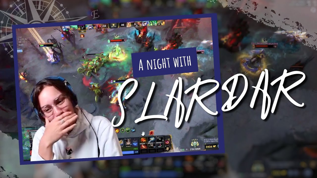 A night with Slardar || NatTea Dota 2 - YouTube