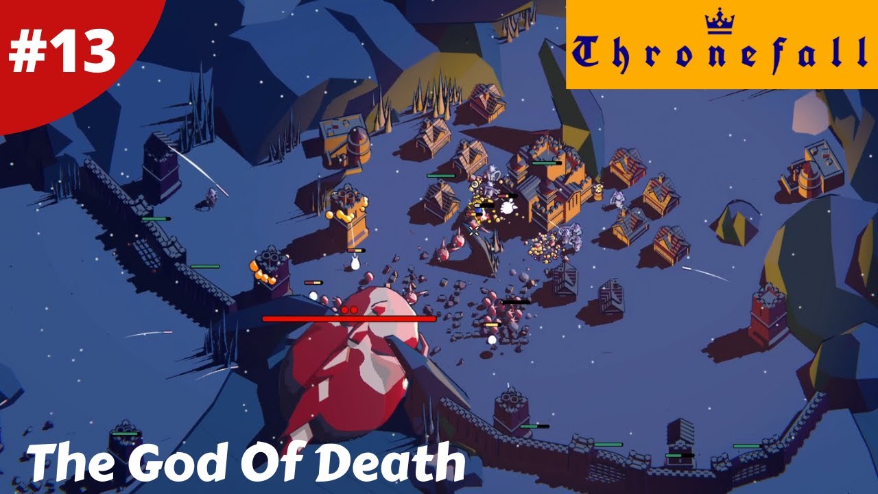The God Of Death No Troop Respawns Quest E Frostsee - Thronefall - #13 - Gameplay - YouTube