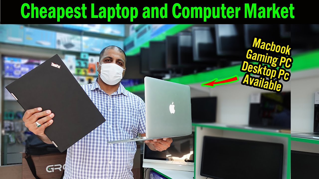 Used Laptop and Computer Market in Abu Dhabi Dubai Uae - YouTube