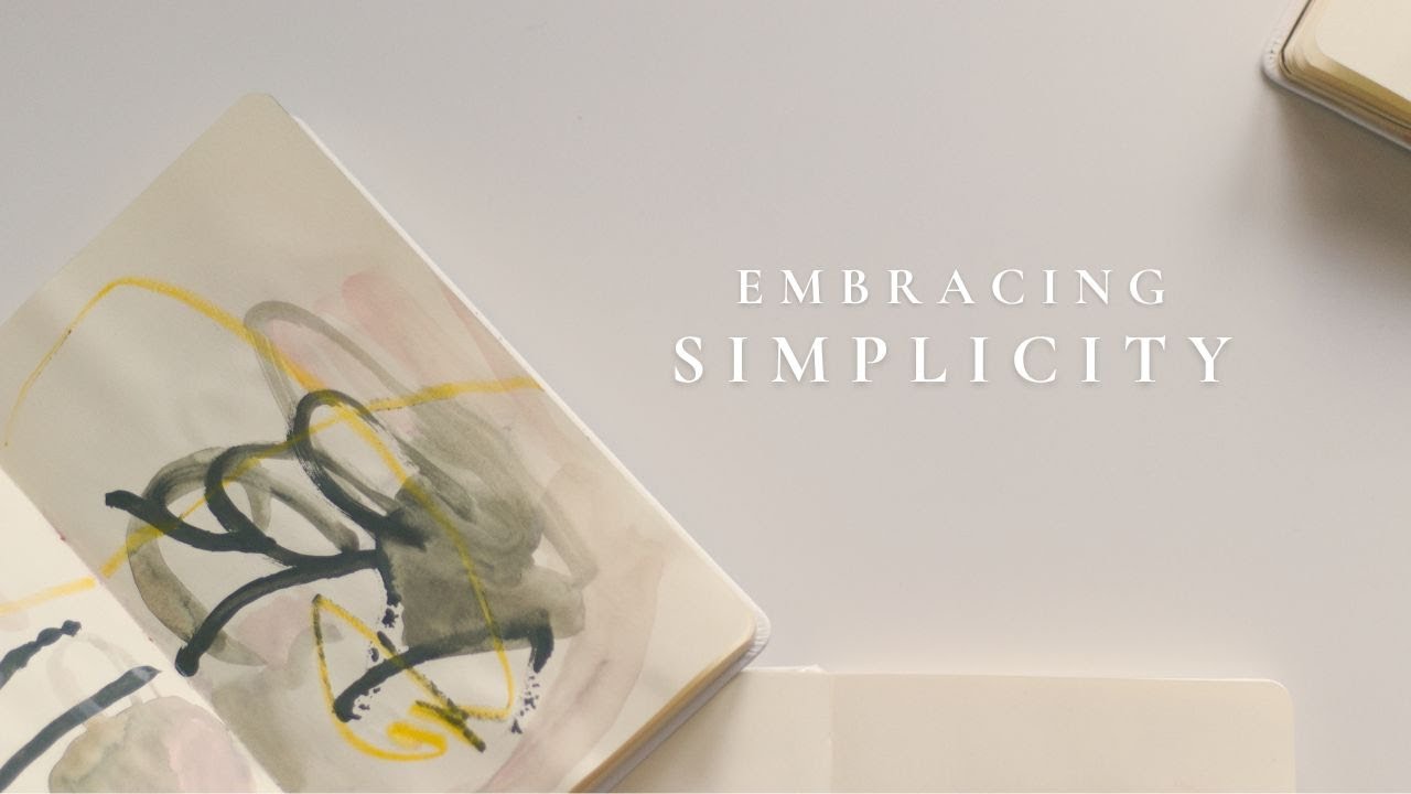 Less is more: Simple abstract sketches - YouTube