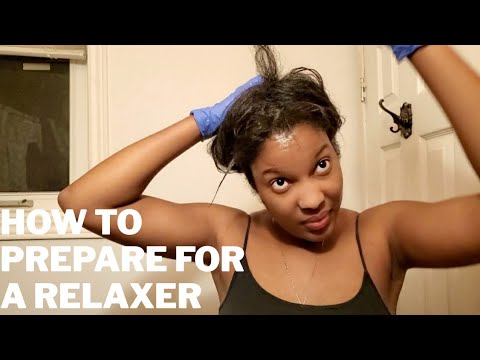 How To Prepare For A Relaxer - YouTube