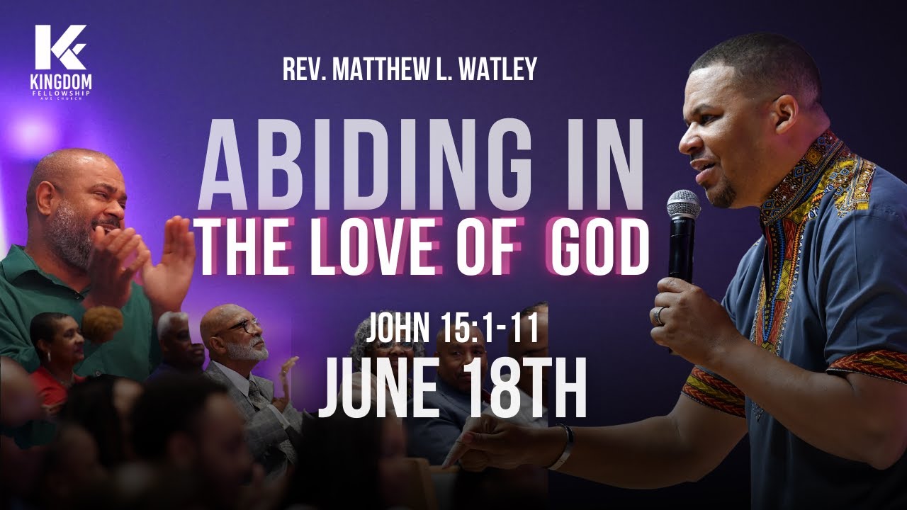 Living in the Kingdom Joy Pt.3 | Rev. Matthew L. Watley | Kingdom ...