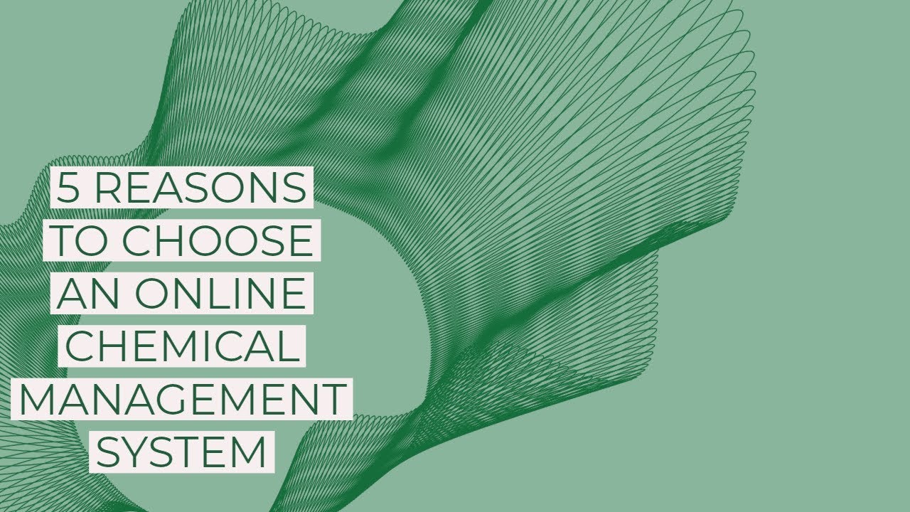 5 reasons to use an online chemical management system - YouTube