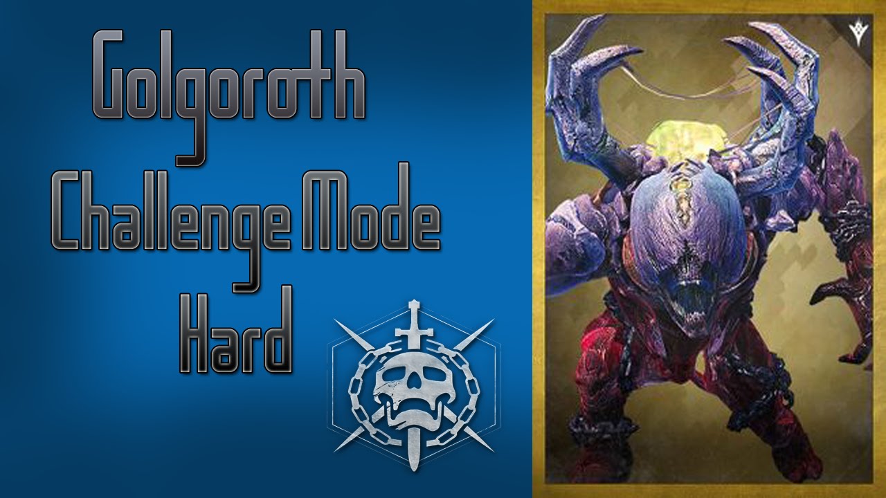 Destiny "Golgoroth Challenge" Easy Method - YouTube