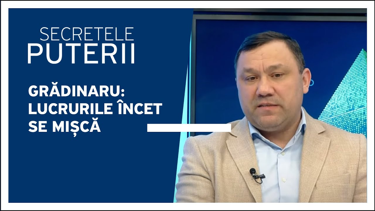 Grădinaru: "Lucrurile încet se mișcă" - YouTube