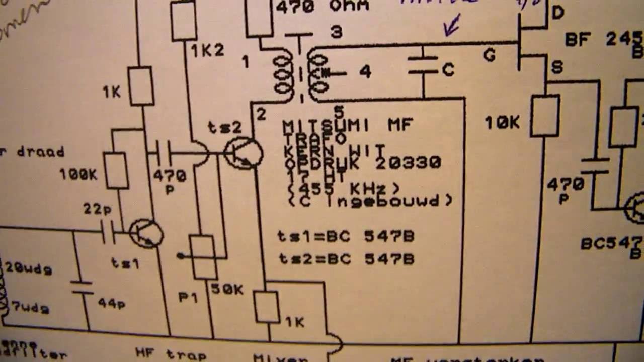 2-9 MHz superhet SW receiver on 2,5 volt (schematic) - YouTube