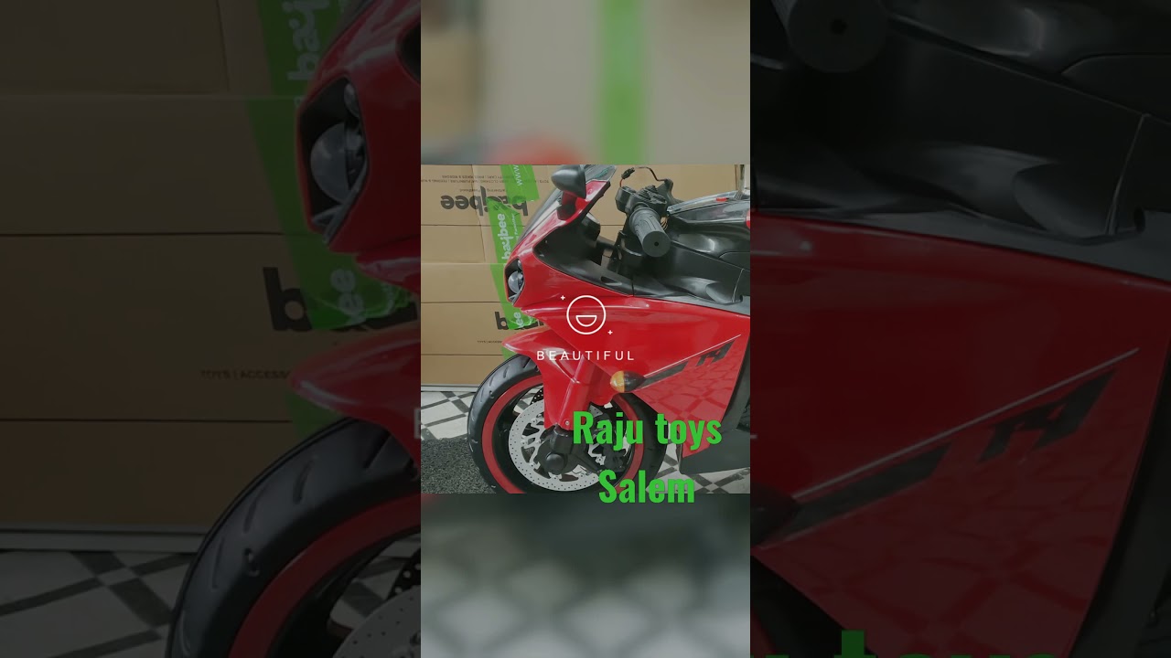 Baby R15 bike toy Red colour - YouTube