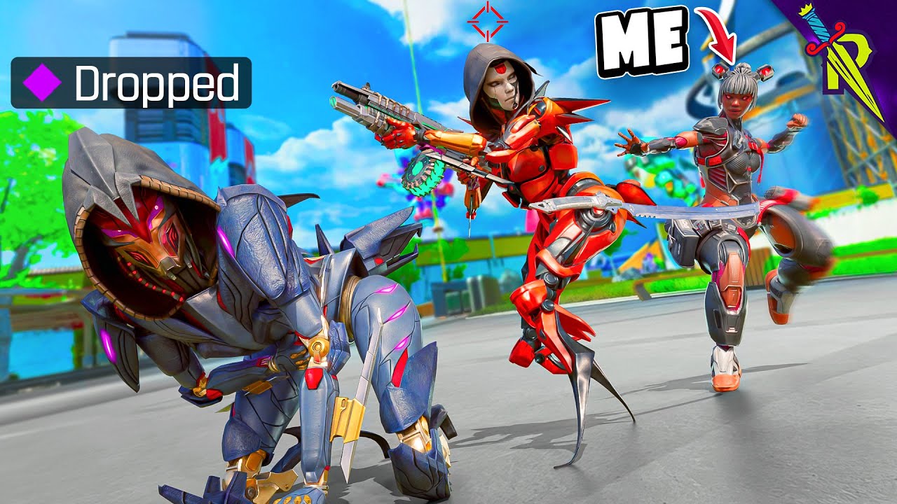 Trolling Dropped's RP In Pred Ranked // Apex Legends - YouTube