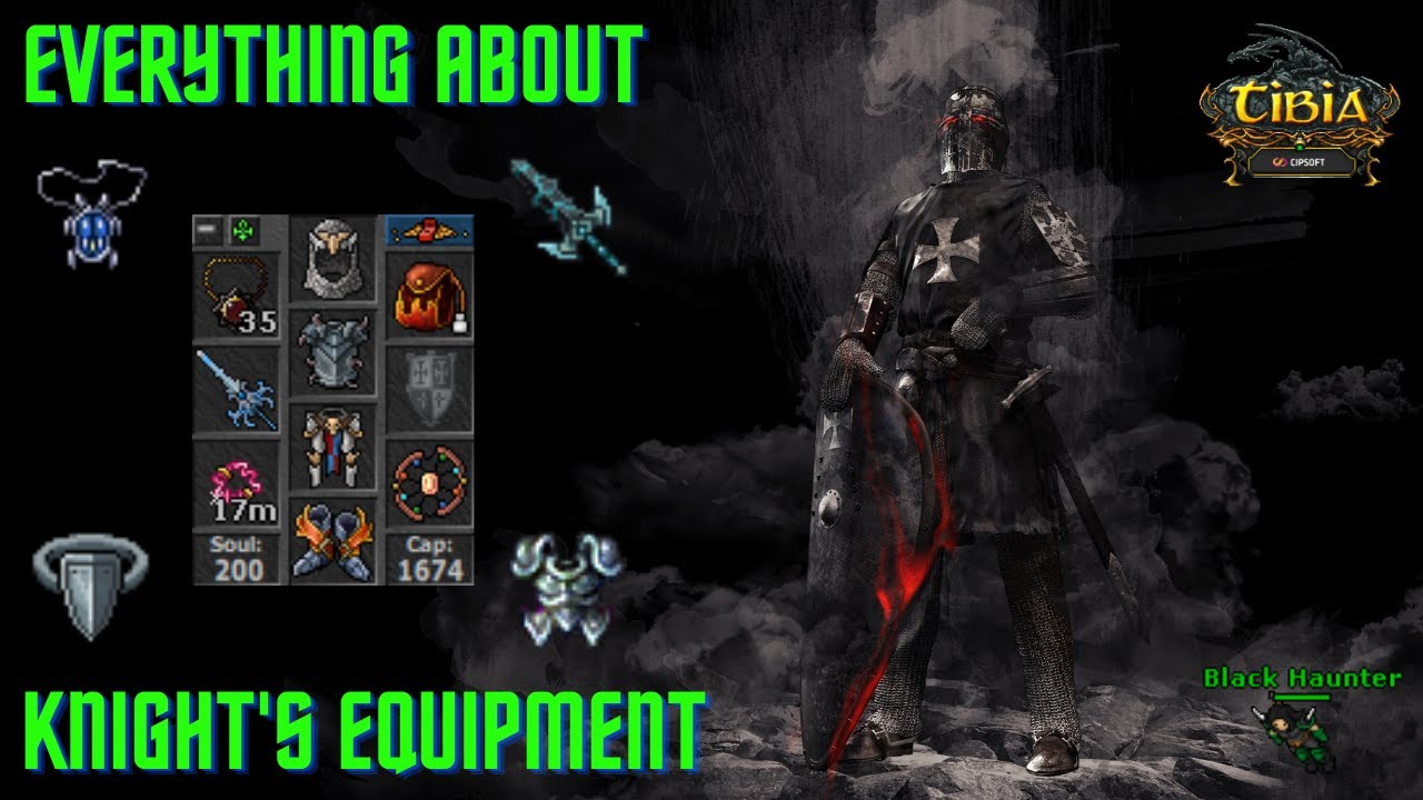 Tips for Knights #14 Wszystko o EQ Rycerza (Tibia 2023) - YouTube