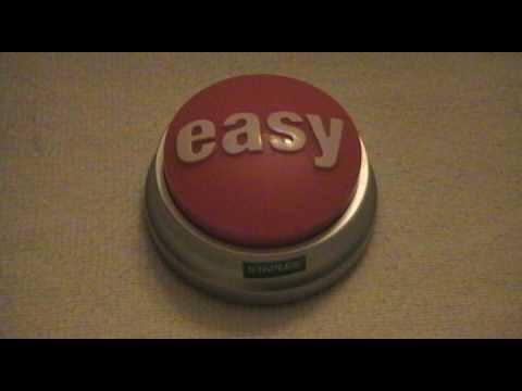 THAT WAS EASY BUTTON FROM STAPLES - YouTube