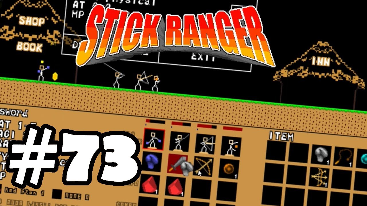 Nostalgic Browser Games part 73 (Stick Ranger) - YouTube
