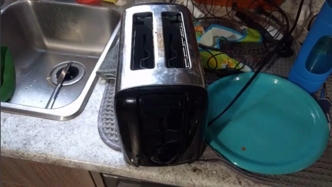 Fix Toaster That Won't Stay Down - YouTube