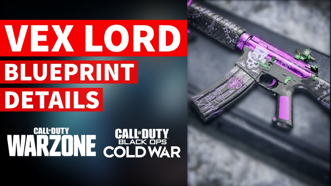 Vex Lord Assault Rifle Blueprint in Warzone 💰 (XM4 Warzone Class) - YouTube
