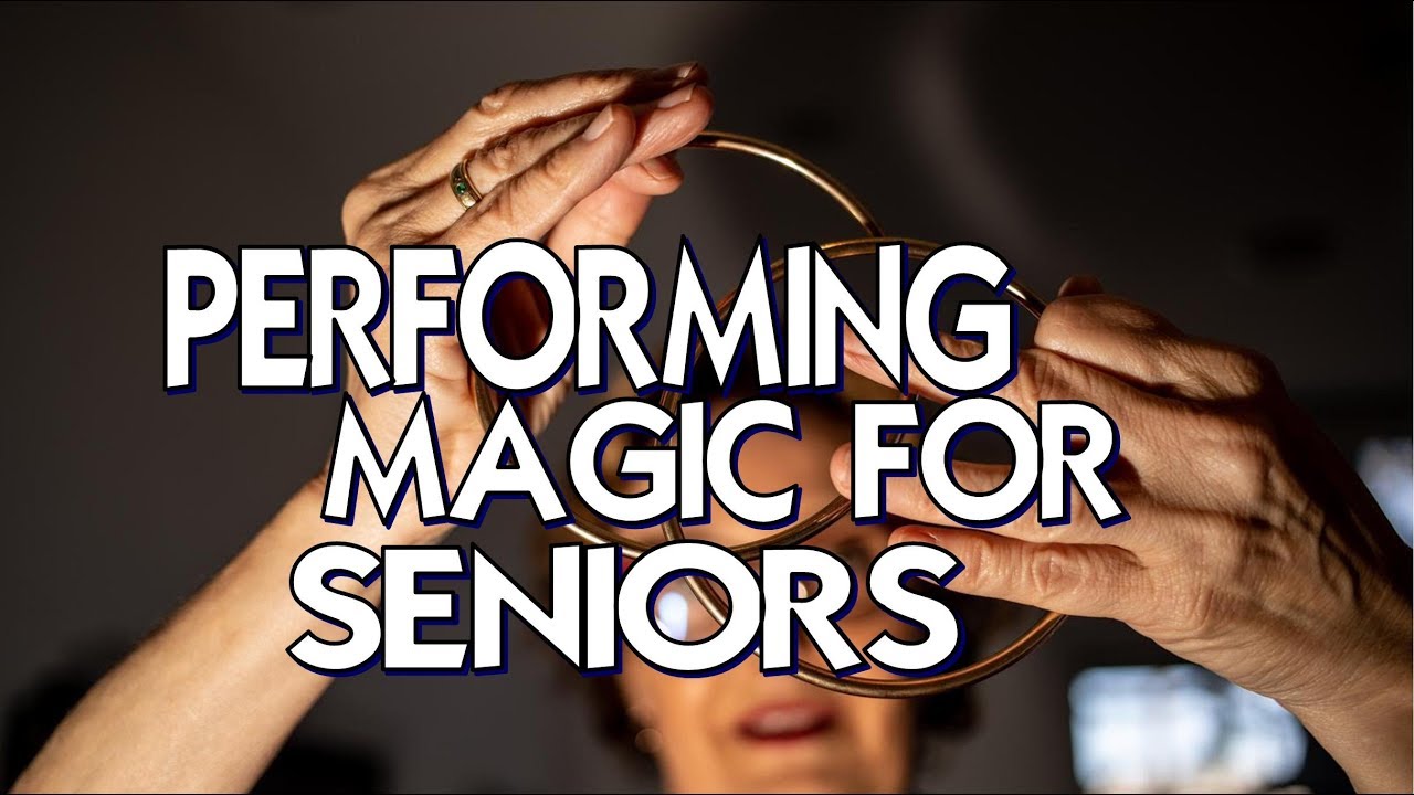 Magic Review - How to Perform for Seniors by Louie Foxx - YouTube
