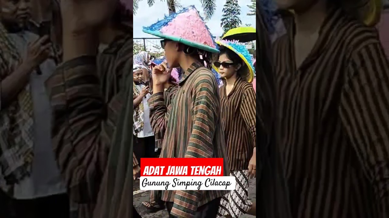 Adat Jawa Tengah di karnaval Gunung Simping #hutri78 #pawai #cilacap # ...