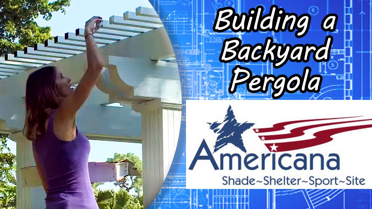 Building a Pergola with Americana Building Products - YouTube