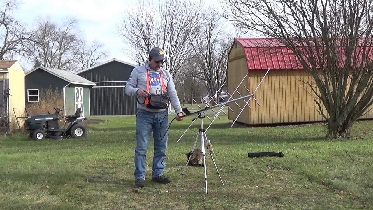 Ham Radio Satellite SO-50 over central PA - YouTube