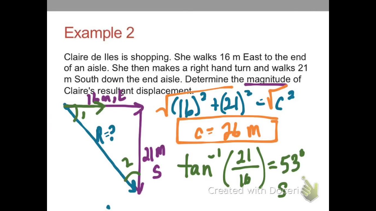 Vector Addition Examples YouTube Vector Addition Examples YouTube