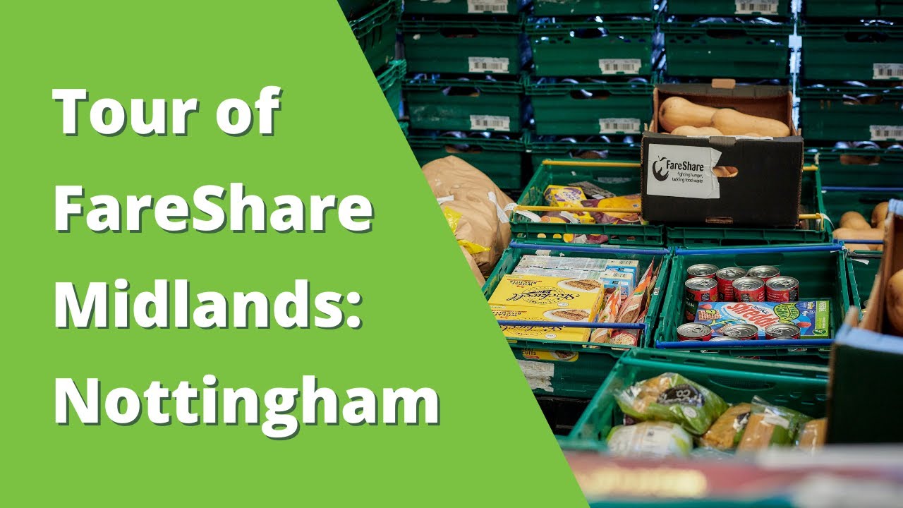 Take a look around FareShare Midlands Nottingham Depot! - YouTube
