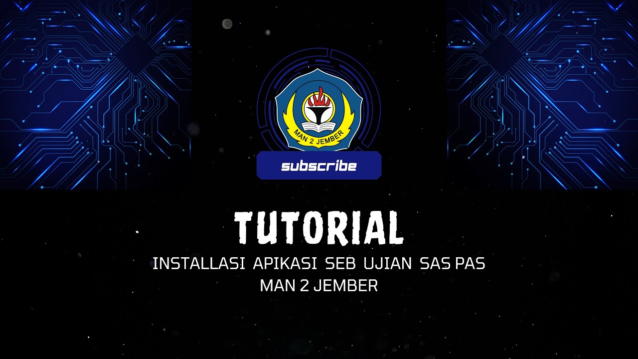 installasi seb ujian pas sas man 2 jbr 2024 - YouTube