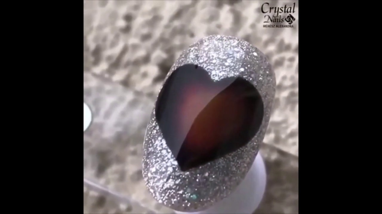 Aurora Liquid Crystal Nails - YouTube