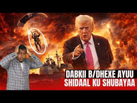 DHULGARIIR: TRUMP OO XAALADA KU XUNTAHAY KUNA HANJABAYA ALBAABKA JAXIIMA IN UU FURI DOONO!