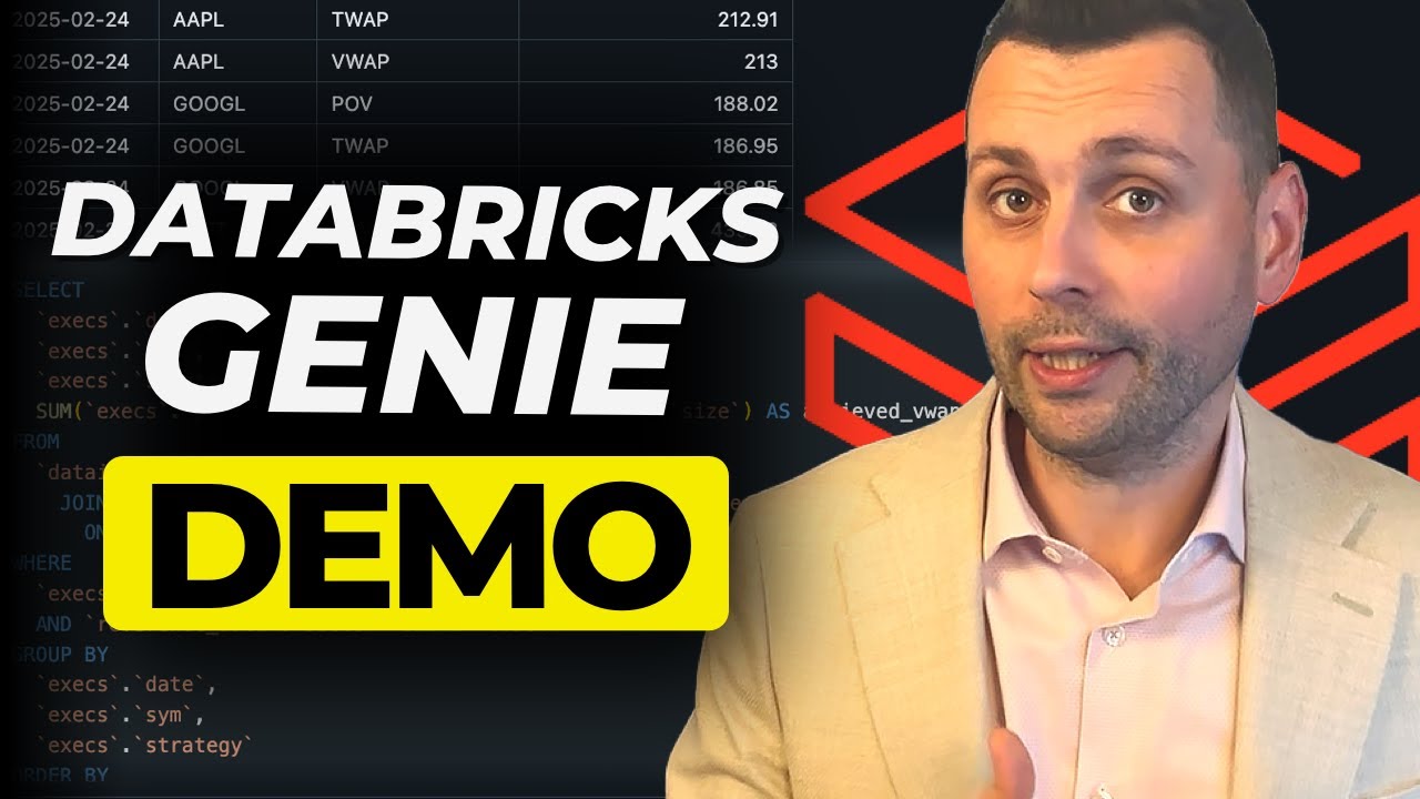 Databricks Genie in Action: Capital Markets Demo - YouTube