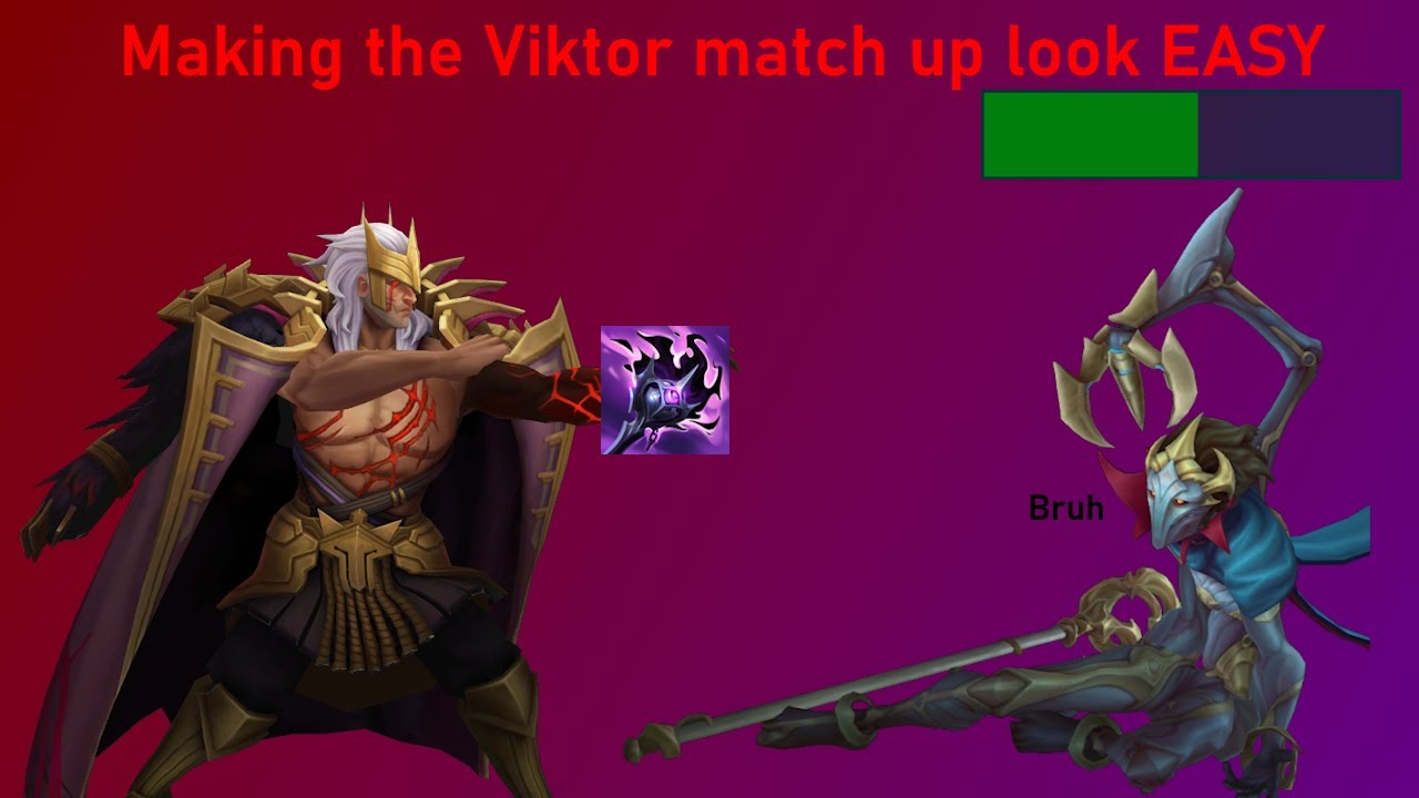 Making the Viktor match up look easy - YouTube