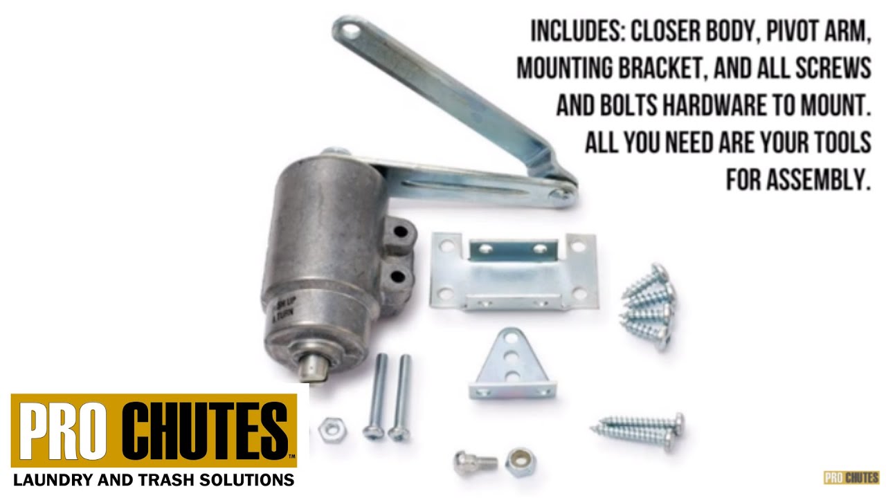 Rotary Hydraulic Roto Closer for Chute Door - YouTube