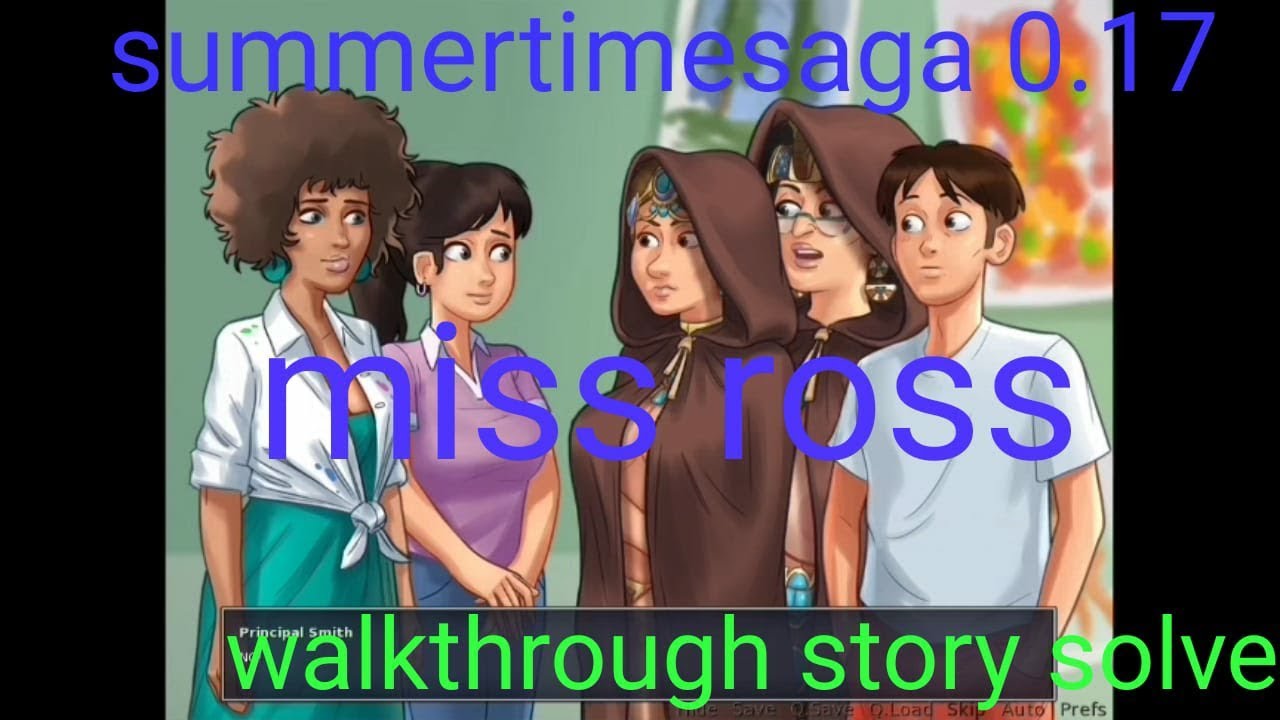 Summertimesaga 0.17 miss Ross part - 2 teacher Ross summertime saga ...
